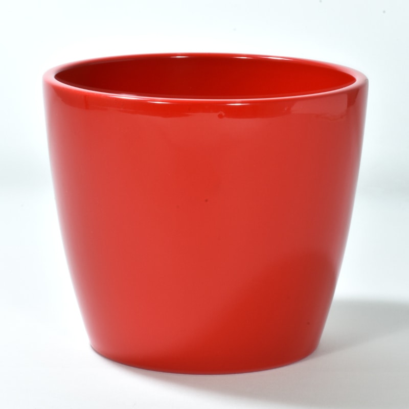 Mini cache pot rouge | Jardins Zeillinger Botanix